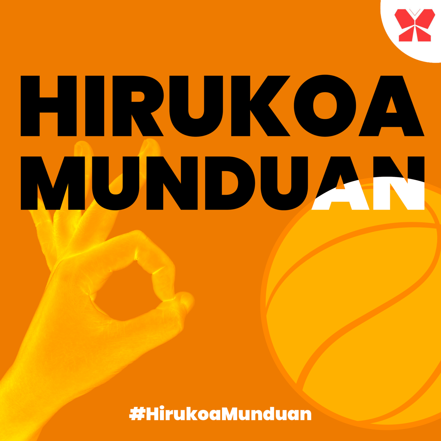 Los martes, sigue 'Hirukoa Munduan' en nuestro canal de Twitch