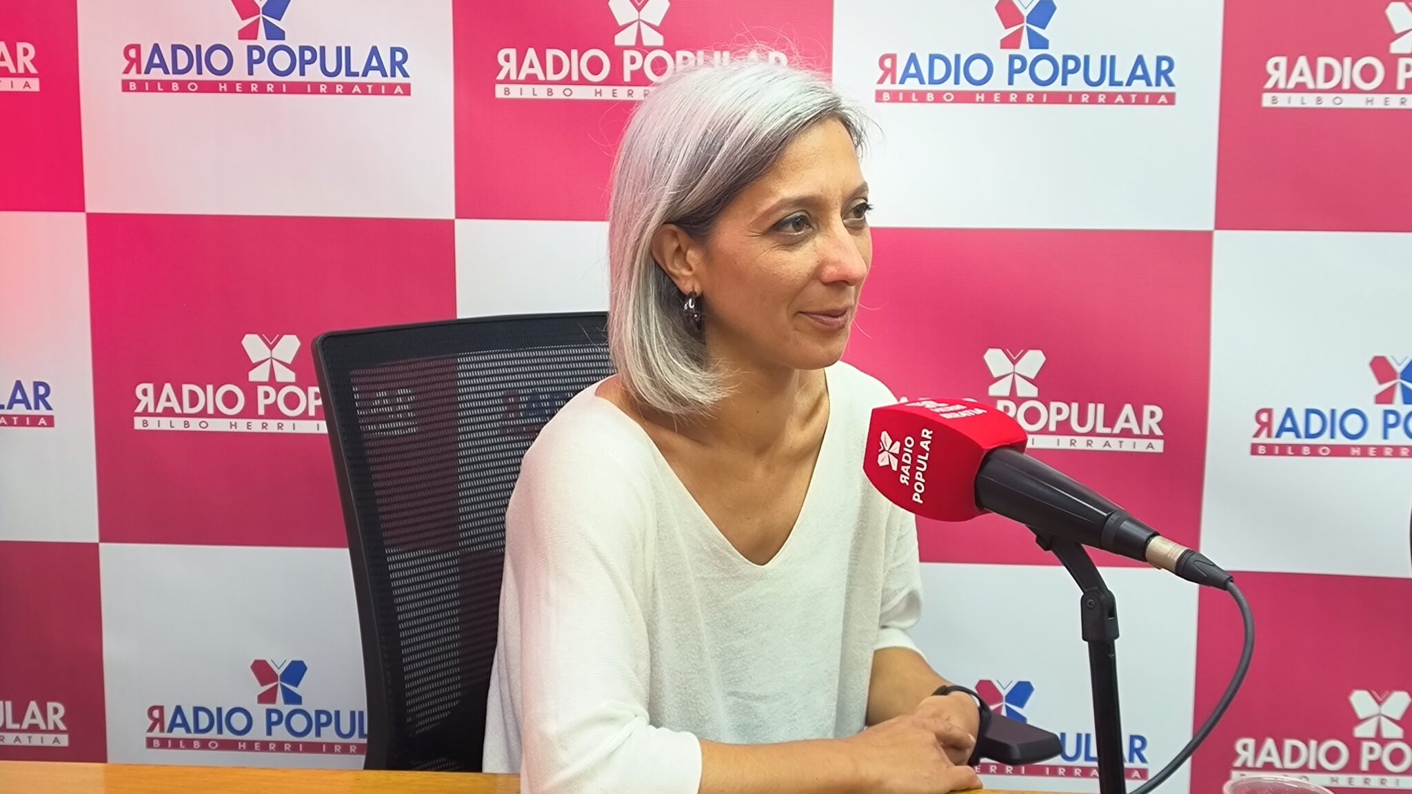 Eneritz de Madariaga: "Las grandes fortunas están demasiado bien tratadas en Bizkaia"