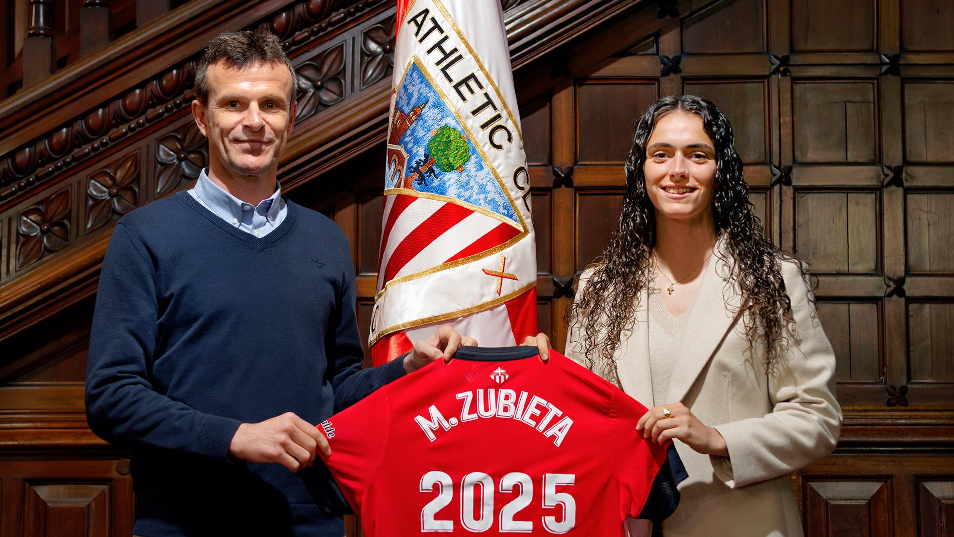 Maite Zubieta renueva con el Athletic hasta 2025