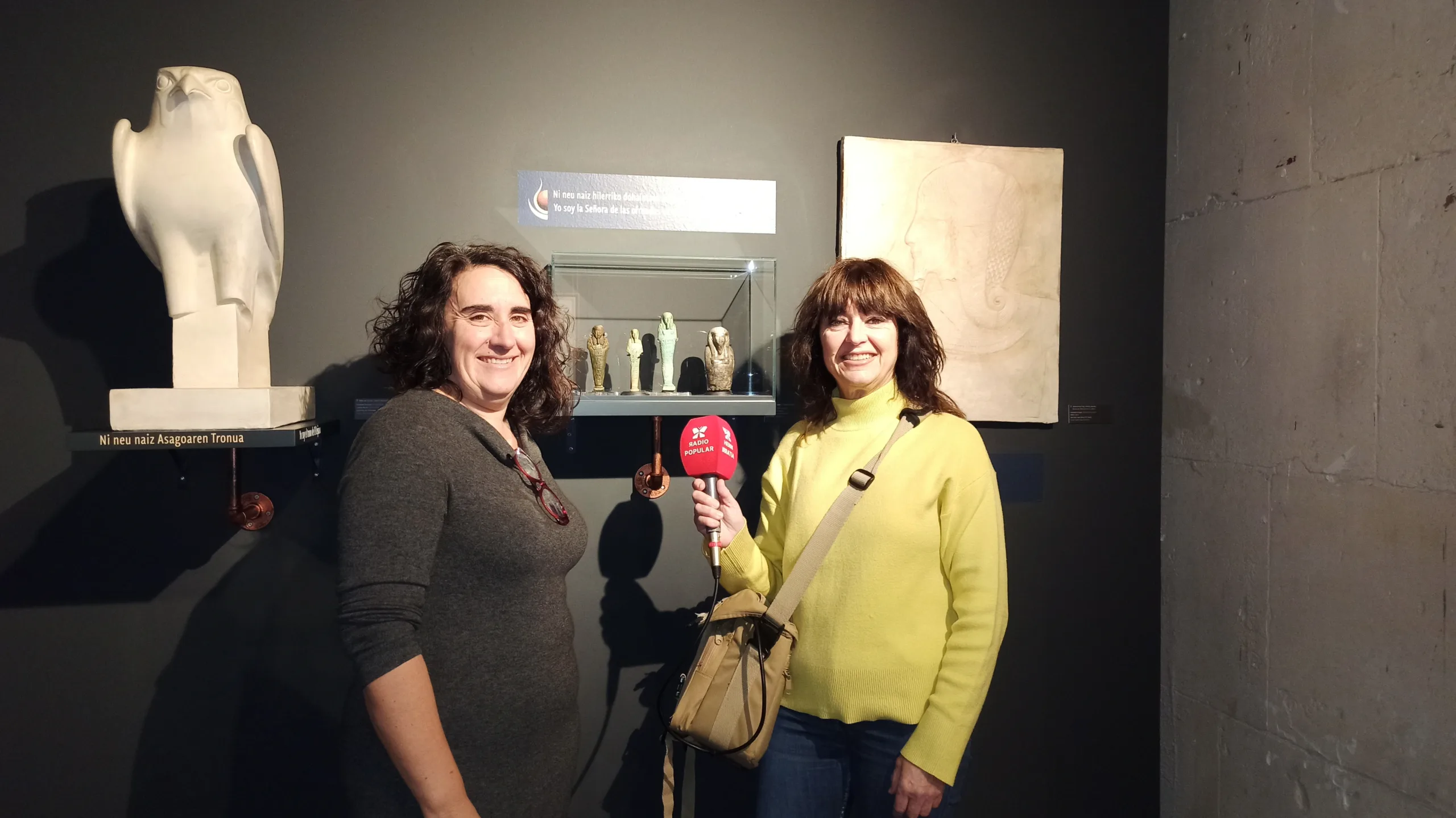 La diosa Isis se adueña del Museo de Reproducciones de Bilbao