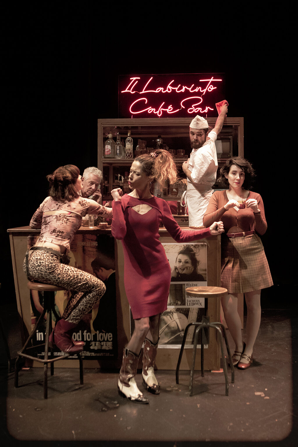 'La sed del minotauro', un drama divertido en el café-bar Il Laberinto