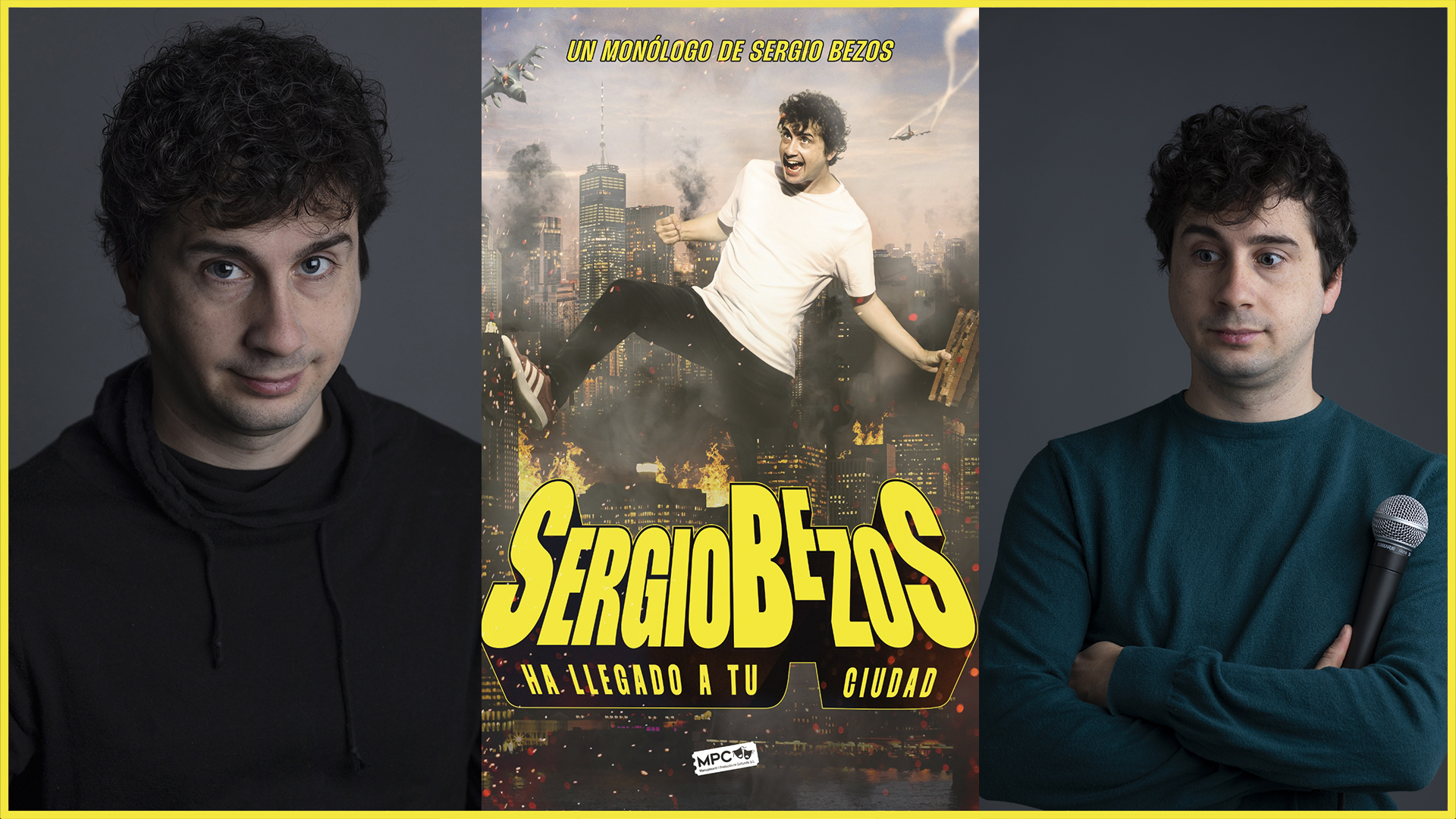 'Sergio Bezos ha llegado a tu ciudad' y nunca mejor dicho