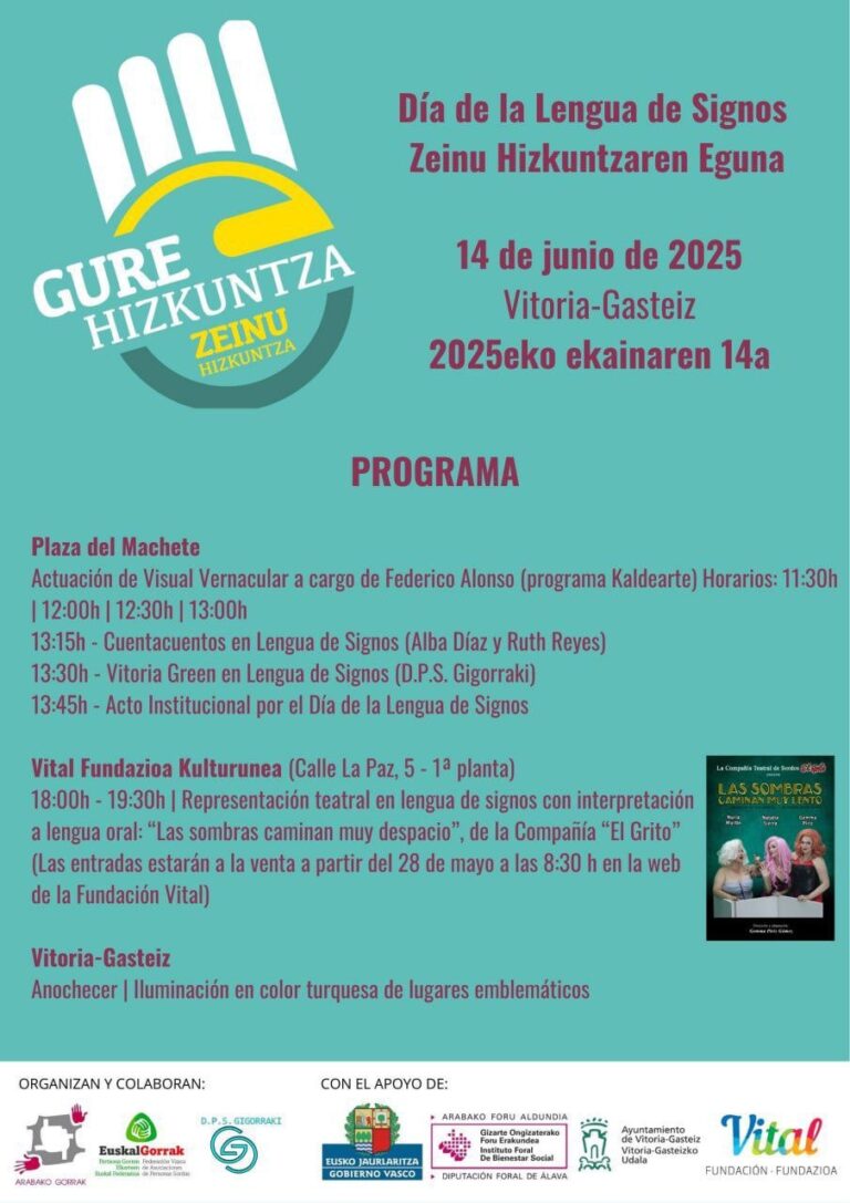 Euskal Gorrak: La lengua de signos, más visible que nunca en Euskadi
