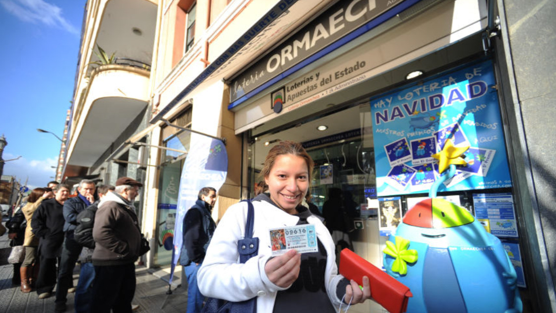 El 90.693, tercer premio, se ha venido en Ormaechea