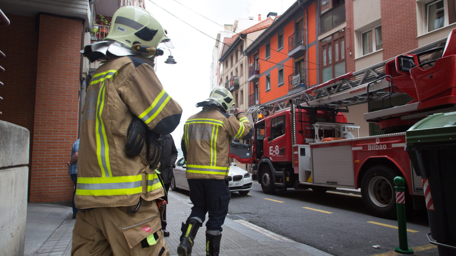 Aumento de incendios y rescates en Bilbao: los bomberos atienden más de ...